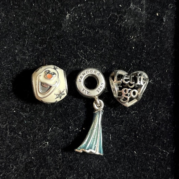 Pandora | Jewelry | Authentic Disney Princess Pandora Elsa Frozen Set ...